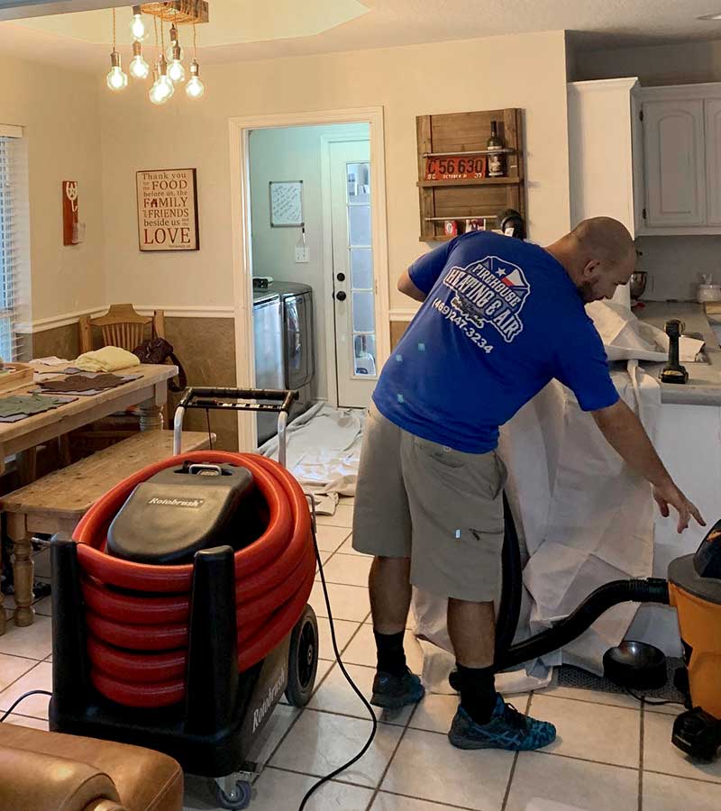 Air Duct Cleaning • Firehouse Heating And Air • Rockwall, TX